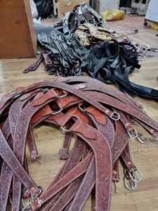 Hot Headstalls Set Collection - Western Saddle Tack - Leather Tack